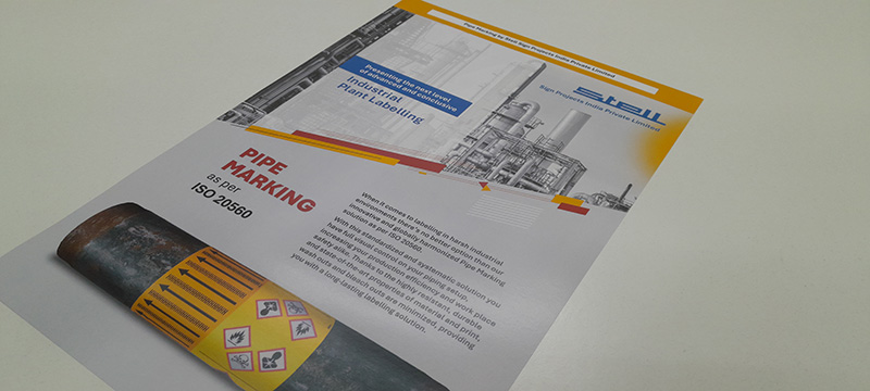 Pipe marking as per ISO 20560 - Stell GmbH